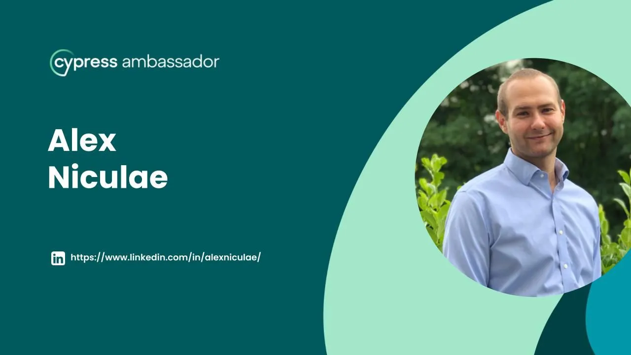 Cypress Ambassador Spotlight: Alex Niculae